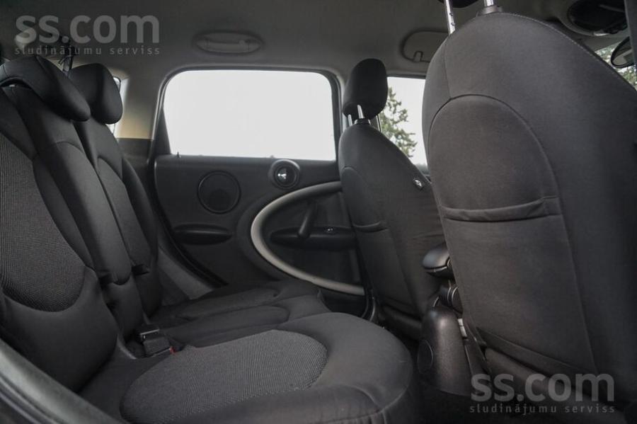 Melns MINI Countryman 2013 Rīga, ar dzinēja tilpumu 2.00 L un nobraukumu 238 tūkst. km par 5590 €, foto 16 vietnē AUTOMOTO.COM.LV