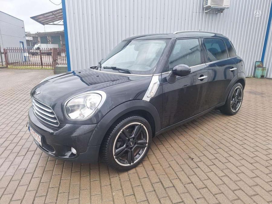 Melns MINI Countryman 2013 Marijampole, ar dzinēja tilpumu 2.00 L un nobraukumu 145 tūkst. km par 7500 €, foto 1 vietnē AUTOMOTO.COM.LV