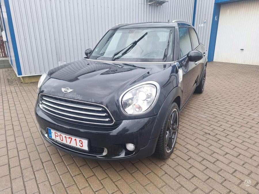 Melns MINI Countryman 2013 Marijampole, ar dzinēja tilpumu 2.00 L un nobraukumu 145 tūkst. km par 7500 €, foto 3 vietnē AUTOMOTO.COM.LV