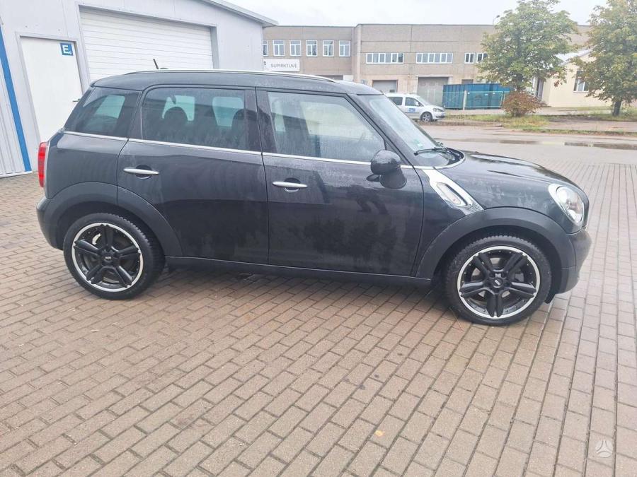 Melns MINI Countryman 2013 Marijampole, ar dzinēja tilpumu 2.00 L un nobraukumu 145 tūkst. km par 7500 €, foto 6 vietnē AUTOMOTO.COM.LV