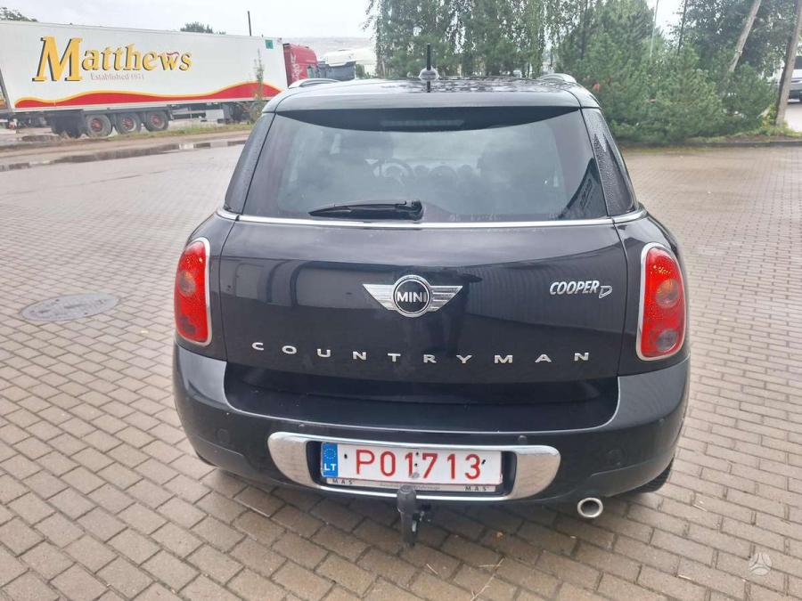 Melns MINI Countryman 2013 Marijampole, ar dzinēja tilpumu 2.00 L un nobraukumu 145 tūkst. km par 7500 €, foto 8 vietnē AUTOMOTO.COM.LV
