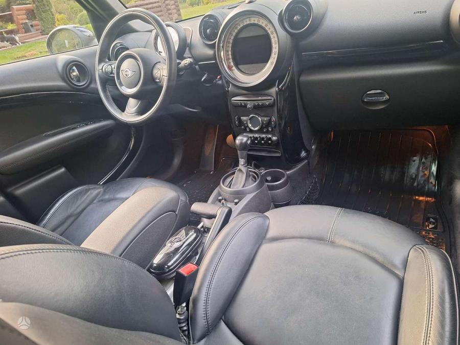 Melns MINI Countryman 2013 Marijampole, ar dzinēja tilpumu 2.00 L un nobraukumu 145 tūkst. km par 7500 €, foto 17 vietnē AUTOMOTO.COM.LV