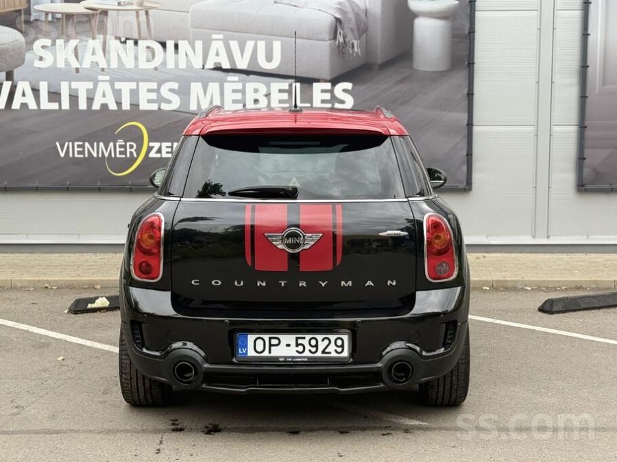 Черный Мини Кантримен 2013 в Рига, объемом двигателя 1.60 л и пробегом 212 тыс. км за 7990 €, фото 5 на AUTOMOTO.COM.LV