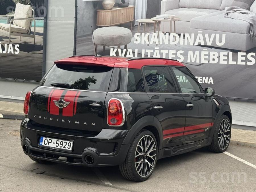 Черный Мини Кантримен 2013 в Рига, объемом двигателя 1.60 л и пробегом 212 тыс. км за 7990 €, фото 7 на AUTOMOTO.COM.LV