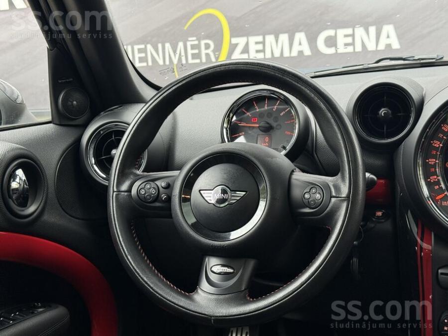 Черный Мини Кантримен 2013 в Рига, объемом двигателя 1.60 л и пробегом 212 тыс. км за 7990 €, фото 12 на AUTOMOTO.COM.LV