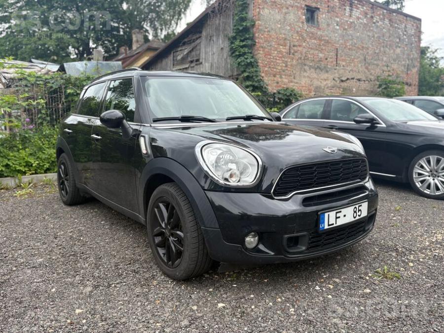 Melns MINI Countryman 2014 Rīga, ar dzinēja tilpumu 2.00 L un nobraukumu 0 tūkst. km par 8000 €, foto 1 vietnē AUTOMOTO.COM.LV