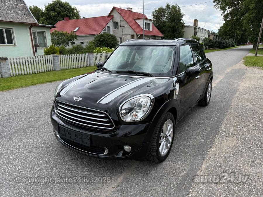 Melns MINI Countryman 2014 Tallina, ar dzinēja tilpumu 2.00 L un nobraukumu 182 tūkst. km par 9490 €, foto 1 vietnē AUTOMOTO.COM.LV