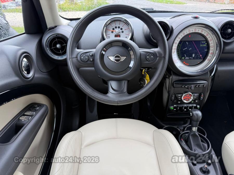 Melns MINI Countryman 2014 Tallina, ar dzinēja tilpumu 2.00 L un nobraukumu 182 tūkst. km par 9490 €, foto 5 vietnē AUTOMOTO.COM.LV