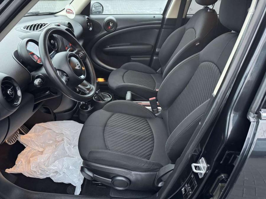 Black MINI Countryman 2015 in Telschi, with an engine capacity of 2.00 L and mileage of 110 thousand km for 8200 €, photo 14 on AUTOMOTO.COM.LV