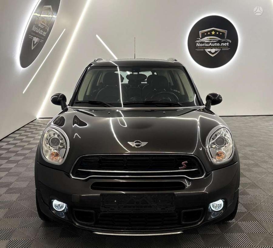 Black MINI Countryman 2015 in Marijampole, with an engine capacity of 2.00 L and mileage of 178 thousand km for 8650 €, photo 24 on AUTOMOTO.COM.LV