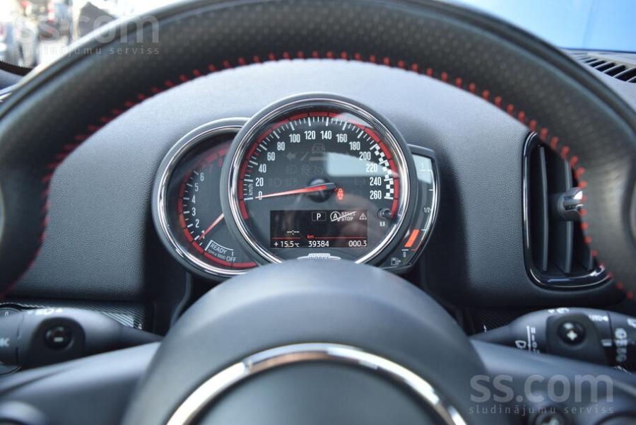 Black MINI Countryman 2020 in Riga, with an engine capacity of 2.00 L and mileage of 39 thousand km for 24500 €, photo 10 on AUTOMOTO.COM.LV