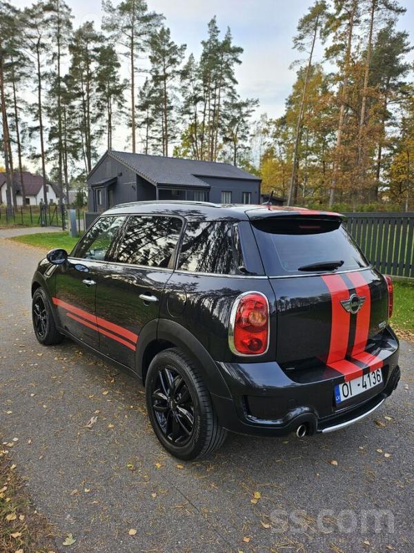 Melns MINI Countryman 2011 Rīga, ar dzinēja tilpumu 1.60 L un nobraukumu 152 tūkst. km par 5950 €, foto 6 vietnē AUTOMOTO.COM.LV