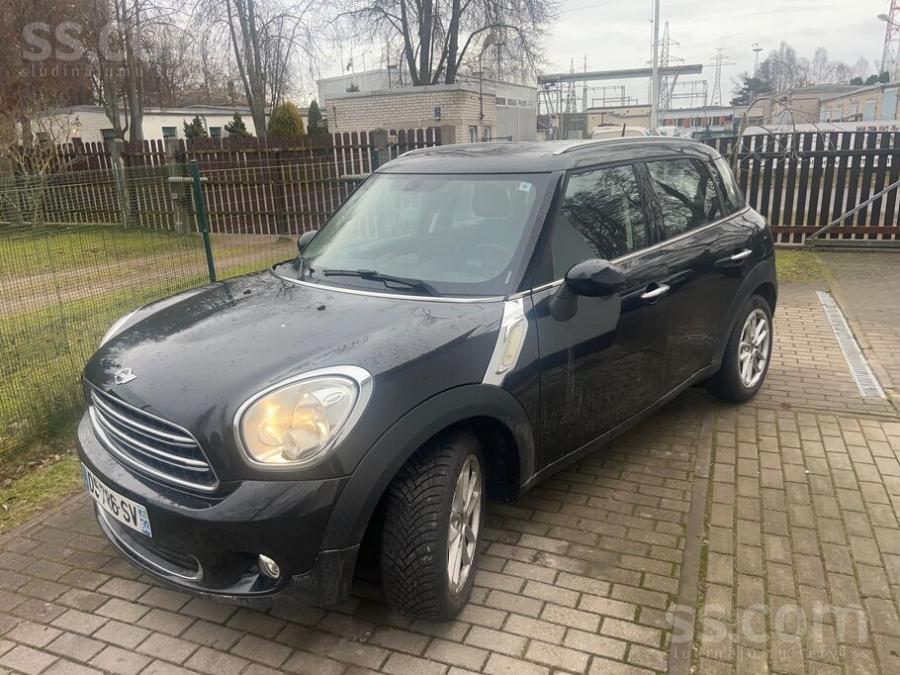 Melns MINI Countryman 2015 Rīga, ar dzinēja tilpumu 1.60 L un nobraukumu 144 tūkst. km par 8750 €, foto 2 vietnē AUTOMOTO.COM.LV