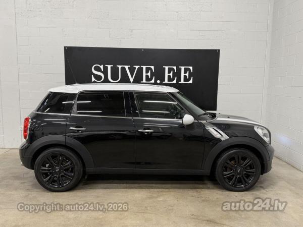 Black MINI Countryman 2014 in Tallinn, with an engine capacity of 1.60 L and mileage of 142 thousand km for 6995 €, photo 5 on AUTOMOTO.COM.LV