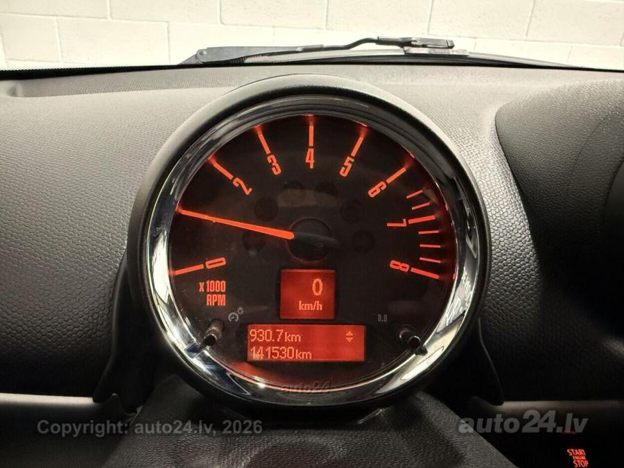 Black MINI Countryman 2014 in Tallinn, with an engine capacity of 1.60 L and mileage of 142 thousand km for 6995 €, photo 15 on AUTOMOTO.COM.LV