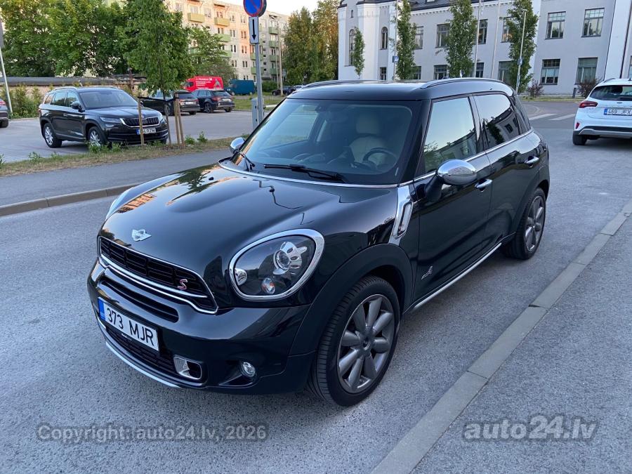 Black MINI Countryman 2014 in Tallinn, with an engine capacity of 1.60 L and mileage of 117 thousand km for 13900 €, photo 4 on AUTOMOTO.COM.LV
