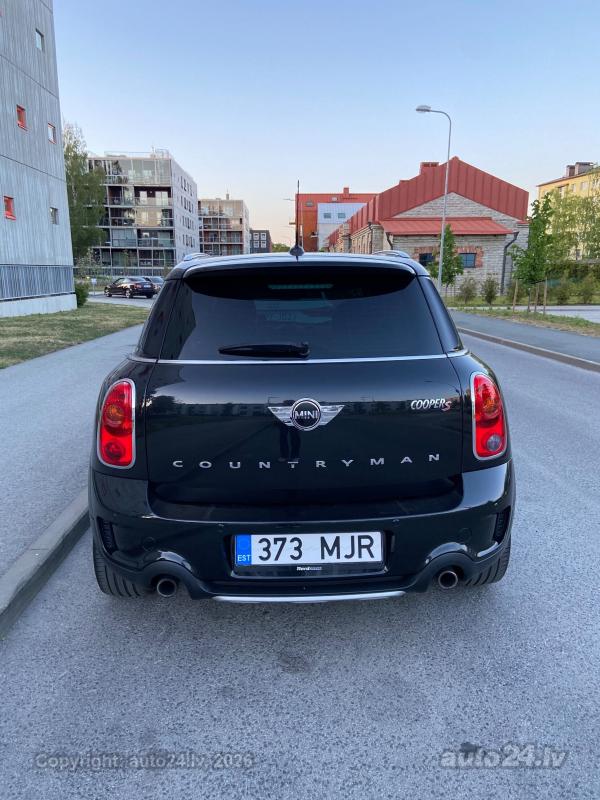 Black MINI Countryman 2014 in Tallinn, with an engine capacity of 1.60 L and mileage of 117 thousand km for 13900 €, photo 5 on AUTOMOTO.COM.LV