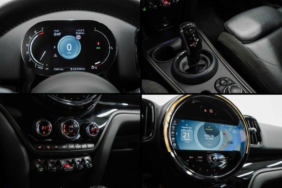Black MINI Countryman 2023 in Tallinn, with an engine capacity of 2.00 L and mileage of 51 thousand km for 25900 €, photo 12 on AUTOMOTO.COM.LV