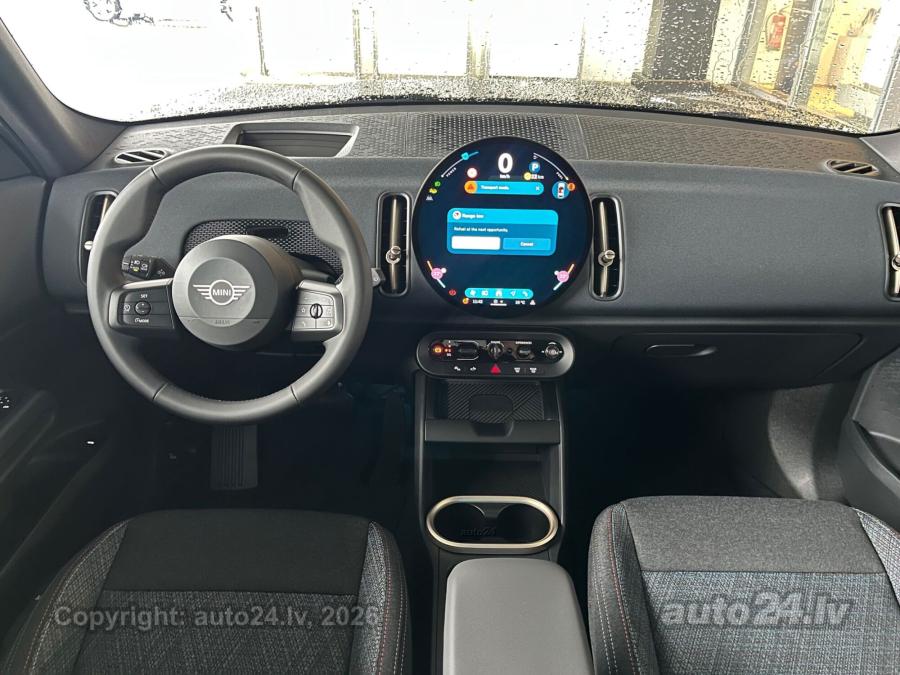 Black MINI Countryman 2026 in Tartu, with an engine capacity of 1.50 L and mileage of 0 thousand km for 33340 €, photo 8 on AUTOMOTO.COM.LV