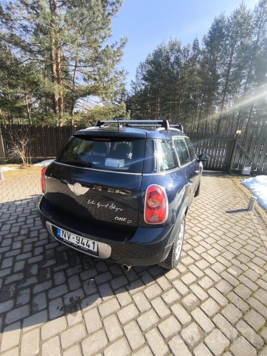 Zils MINI Countryman 2010 Rīga, ar dzinēja tilpumu 1.60 L un nobraukumu 163 tūkst. km par 5750 €, foto 6 vietnē AUTOMOTO.COM.LV