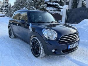 Blue MINI Countryman 2011 in Vilnius, with an engine capacity of 1.60 L and mileage of 339 thousand km for 2999 €, photo 2 on AUTOMOTO.COM.LV