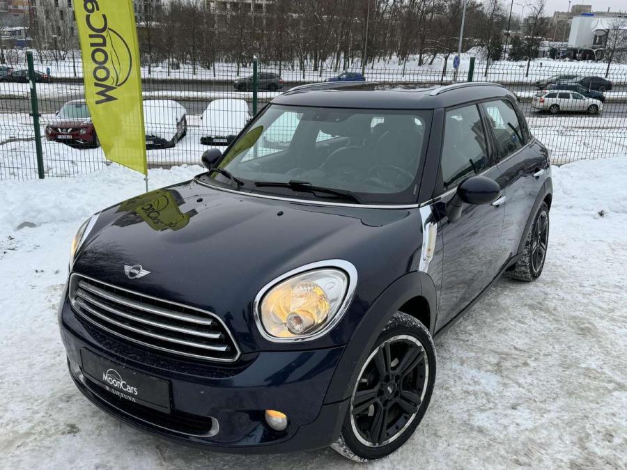 Blue MINI Countryman 2011 in Vilnius, with an engine capacity of 1.60 L and mileage of 340 thousand km for 3600 €, photo 2 on AUTOMOTO.COM.LV