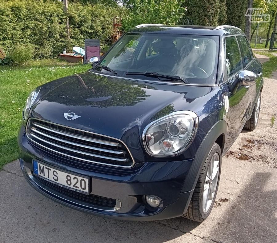 Blue MINI Countryman 2011 in Ignalina, with an engine capacity of 1.60 L and mileage of 244 thousand km for 5000 €, photo 5 on AUTOMOTO.COM.LV