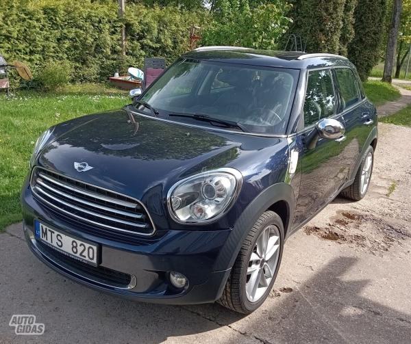 Blue MINI Countryman 2011 in Ignalina, with an engine capacity of 1.60 L and mileage of 244 thousand km for 5000 €, photo 7 on AUTOMOTO.COM.LV