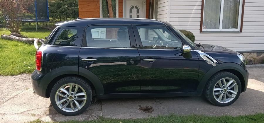 Blue MINI Countryman 2011 in Ignalina, with an engine capacity of 1.60 L and mileage of 244 thousand km for 5000 €, photo 9 on AUTOMOTO.COM.LV