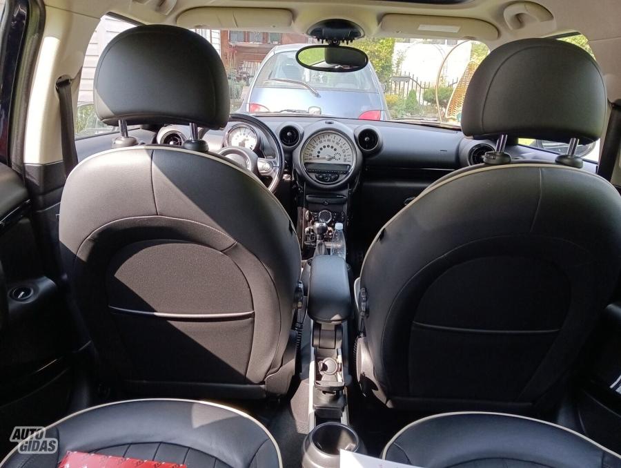 Blue MINI Countryman 2011 in Ignalina, with an engine capacity of 1.60 L and mileage of 244 thousand km for 5000 €, photo 10 on AUTOMOTO.COM.LV