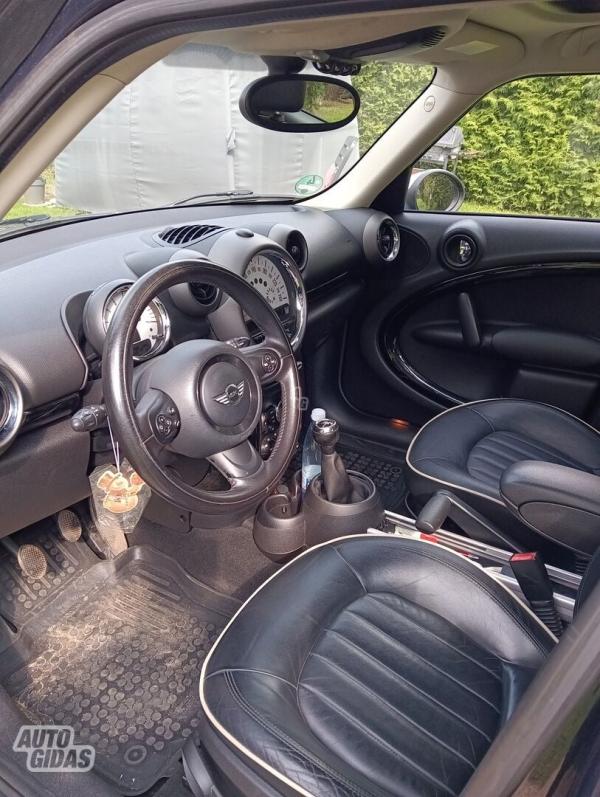 Blue MINI Countryman 2011 in Ignalina, with an engine capacity of 1.60 L and mileage of 244 thousand km for 5000 €, photo 10 on AUTOMOTO.COM.LV
