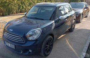 Blue MINI Countryman 2011 in Ignalina, with an engine capacity of 1.60 L and mileage of 244 thousand km for 5000 €, photo 33 on AUTOMOTO.COM.LV