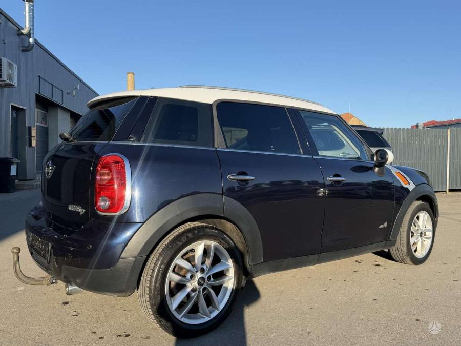 Blue MINI Countryman 2011 in Siauliai, with an engine capacity of 1.60 L and mileage of 227 thousand km for 2700 €, photo 5 on AUTOMOTO.COM.LV
