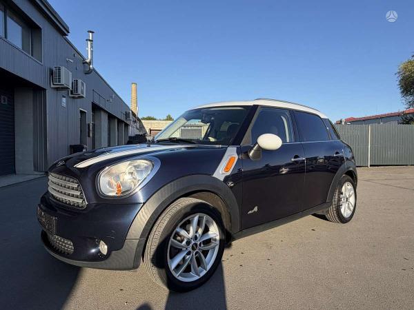 Blue MINI Countryman 2011 in Siauliai, with an engine capacity of 1.60 L and mileage of 227 thousand km for 2700 €, photo 10 on AUTOMOTO.COM.LV