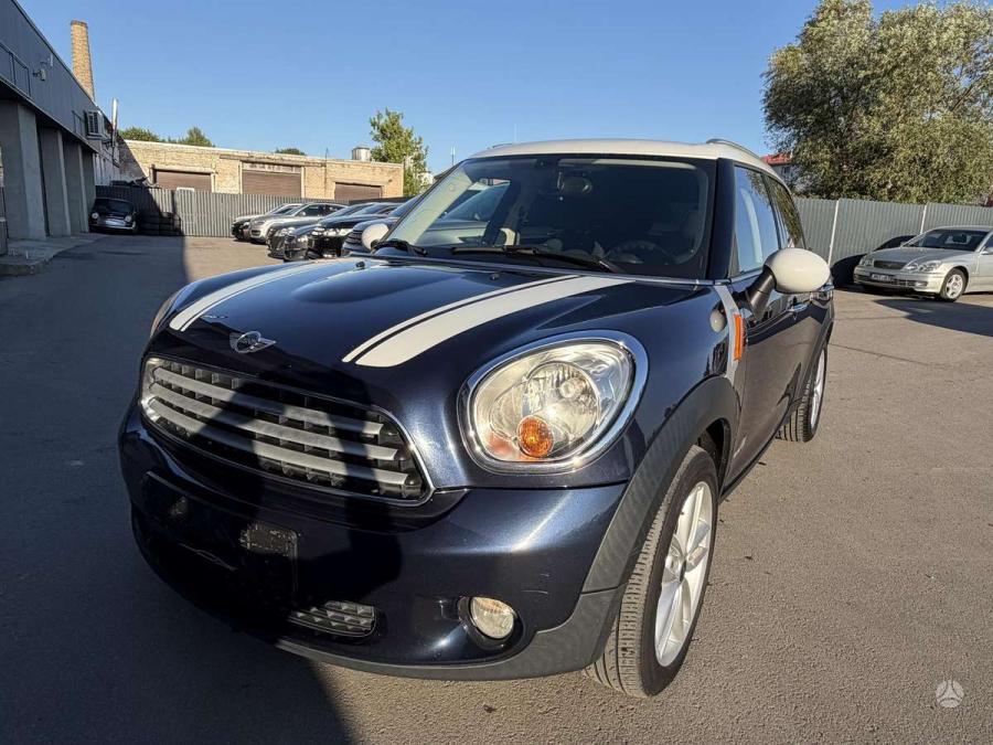Blue MINI Countryman 2011 in Siauliai, with an engine capacity of 1.60 L and mileage of 227 thousand km for 2700 €, photo 12 on AUTOMOTO.COM.LV