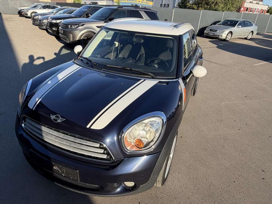 Blue MINI Countryman 2011 in Siauliai, with an engine capacity of 1.60 L and mileage of 227 thousand km for 2700 €, photo 13 on AUTOMOTO.COM.LV