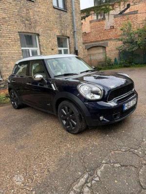 Blue MINI Countryman 2011 in Vilnius, with an engine capacity of 1.60 L and mileage of 98 thousand km for 6500 €, photo  on AUTOMOTO.COM.LV