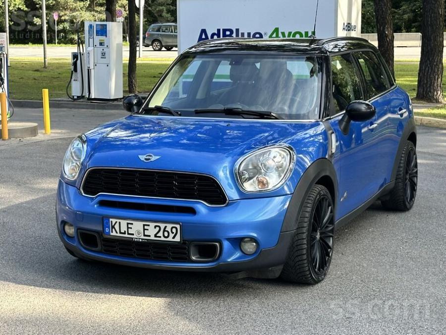 Синий Мини Кантримен 2012 в Рига, объемом двигателя 2.00 л и пробегом 238 тыс. км за 7990 €, фото 6 на AUTOMOTO.COM.LV