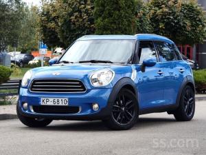 Blue MINI Countryman 2012 in Riga, with an engine capacity of 1.60 L and mileage of 0 thousand km for 6450 €, photo 3 on AUTOMOTO.COM.LV