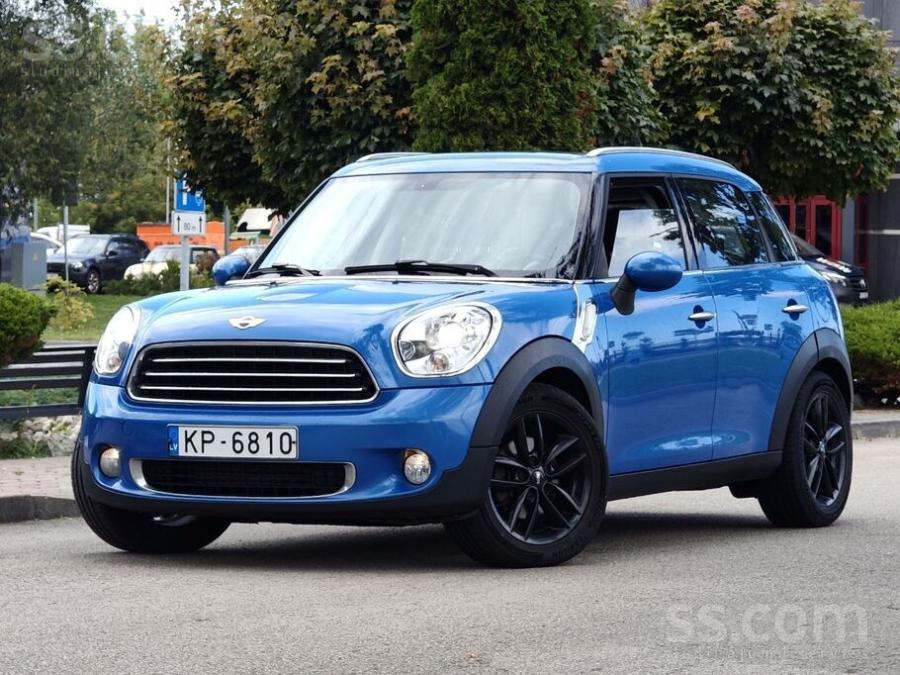 Blue MINI Countryman 2012 in Riga, with an engine capacity of 1.60 L and mileage of 0 thousand km for 6450 €, photo 3 on AUTOMOTO.COM.LV
