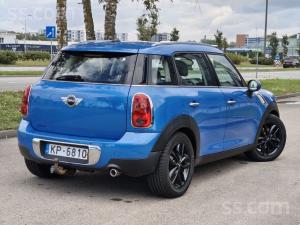 Blue MINI Countryman 2012 in Riga, with an engine capacity of 1.60 L and mileage of 0 thousand km for 6450 €, photo 5 on AUTOMOTO.COM.LV