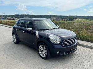 Blue MINI Countryman 2013 in Vilnius, with an engine capacity of 1.60 L and mileage of 187 thousand km for 6450 €, photo  on AUTOMOTO.COM.LV