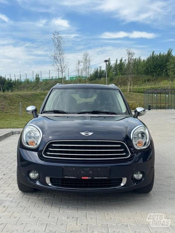 Blue MINI Countryman 2013 in Vilnius, with an engine capacity of 1.60 L and mileage of 187 thousand km for 6450 €, photo 2 on AUTOMOTO.COM.LV