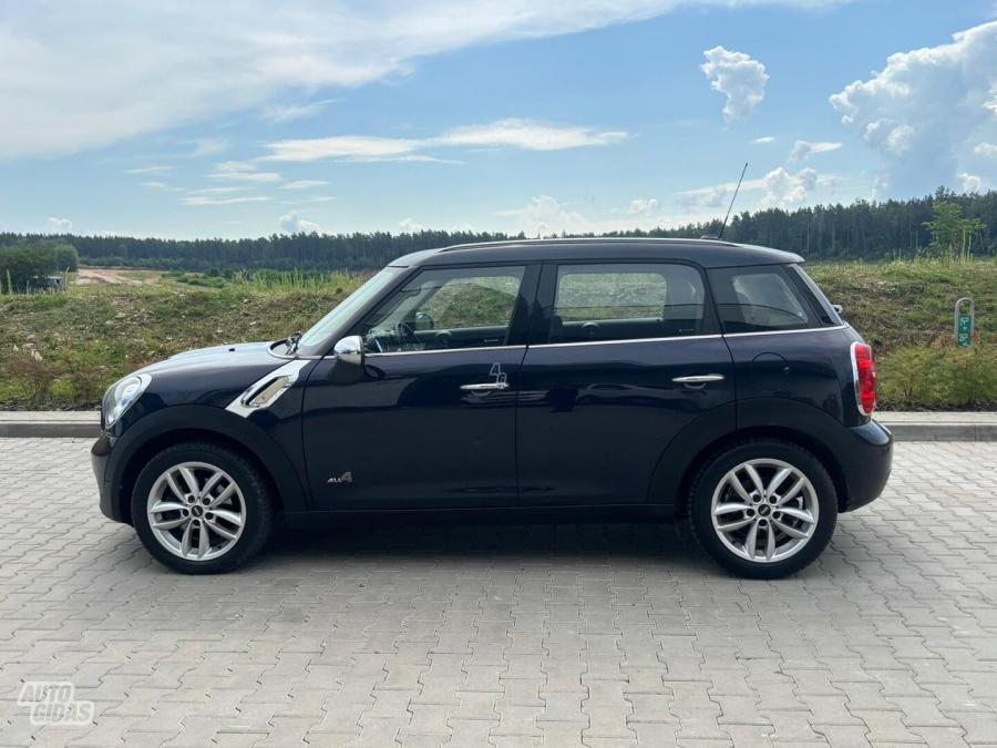 Blue MINI Countryman 2013 in Vilnius, with an engine capacity of 1.60 L and mileage of 187 thousand km for 6450 €, photo 18 on AUTOMOTO.COM.LV