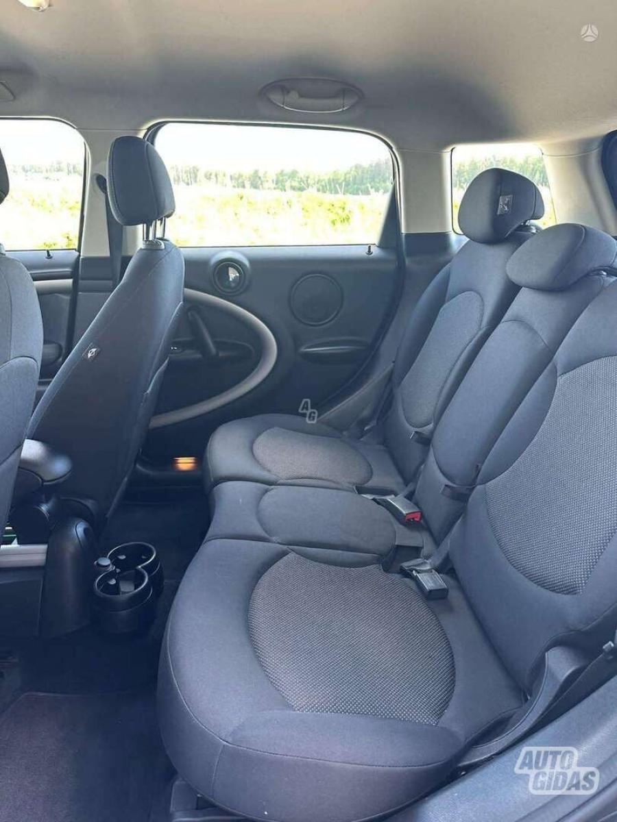 Zils MINI Countryman 2013 Viļņa, ar dzinēja tilpumu 1.60 L un nobraukumu 187 tūkst. km par 4950 €, foto 17 vietnē AUTOMOTO.COM.LV