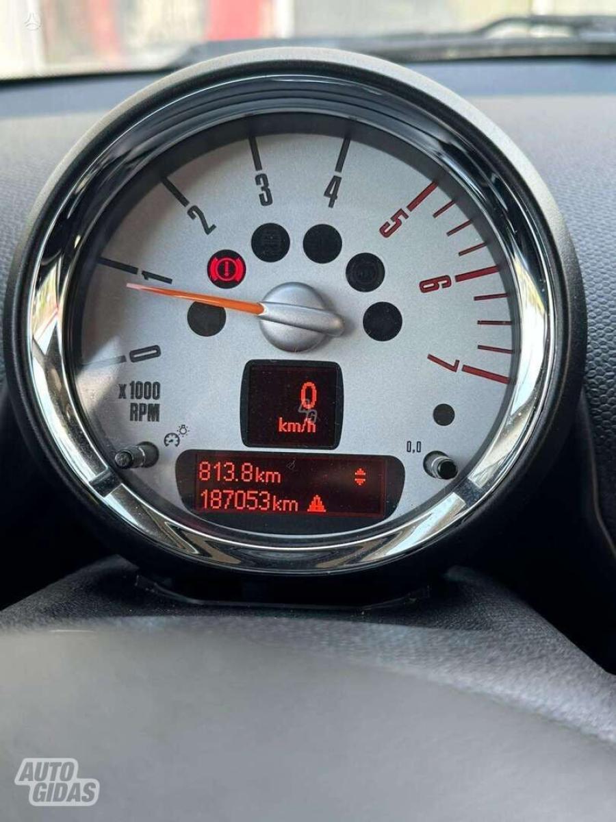Zils MINI Countryman 2013 Viļņa, ar dzinēja tilpumu 1.60 L un nobraukumu 187 tūkst. km par 4950 €, foto 29 vietnē AUTOMOTO.COM.LV