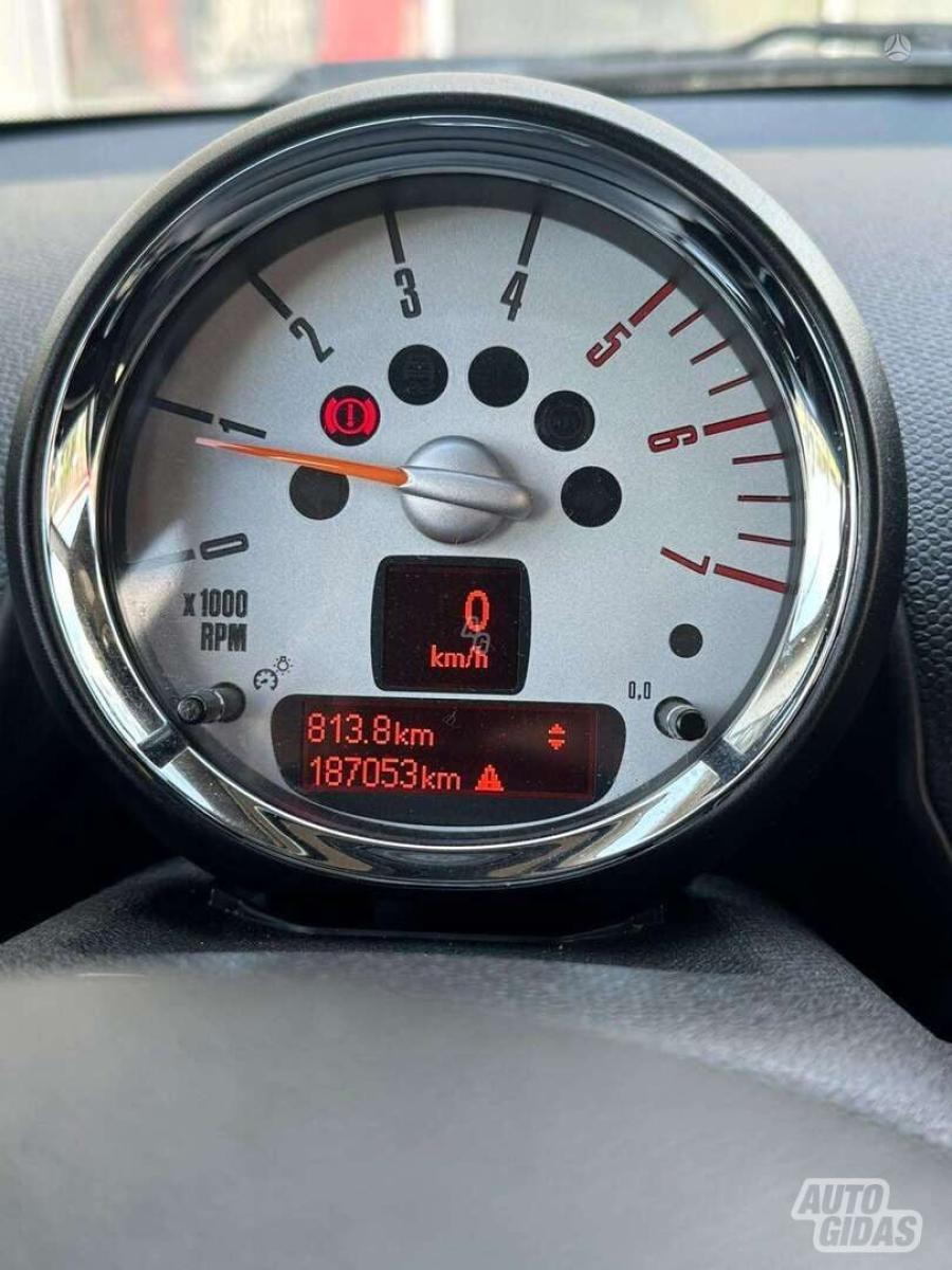 Zils MINI Countryman 2013 Viļņa, ar dzinēja tilpumu 1.60 L un nobraukumu 187 tūkst. km par 4950 €, foto 29 vietnē AUTOMOTO.COM.LV