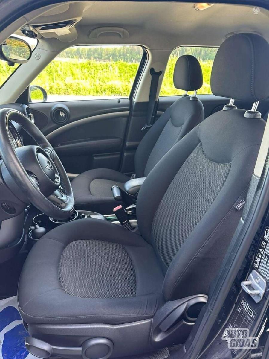 Blue MINI Countryman 2013 in Vilnius, with an engine capacity of 1.60 L and mileage of 187 thousand km for 4950 €, photo 23 on AUTOMOTO.COM.LV