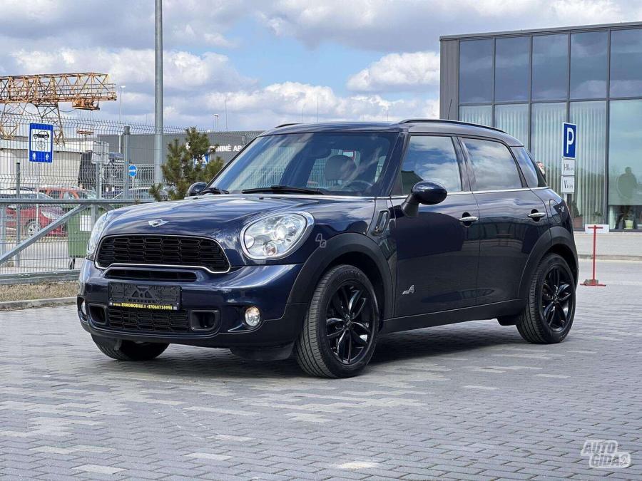 Blue MINI Countryman 2014 in Siauliai, with an engine capacity of 2.00 L and mileage of 174 thousand km for 8900 €, photo 3 on AUTOMOTO.COM.LV