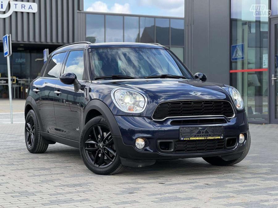 Blue MINI Countryman 2014 in Siauliai, with an engine capacity of 2.00 L and mileage of 174 thousand km for 8900 €, photo 14 on AUTOMOTO.COM.LV